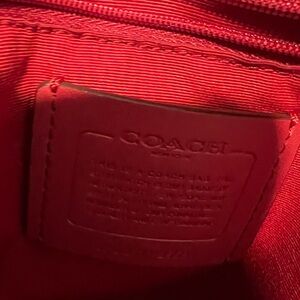 Coach | Bags | Coach Brown And Red Satchel | Poshmark